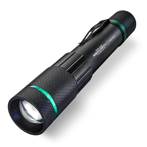 DOVER 1000 LUMEN RECHARGEABLE FLASHLIGHT - Police Security Flashlights