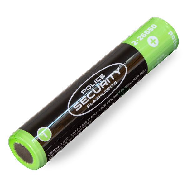 Shop 26650 Rechargeable Battery | PSF - Police Security Flashlights