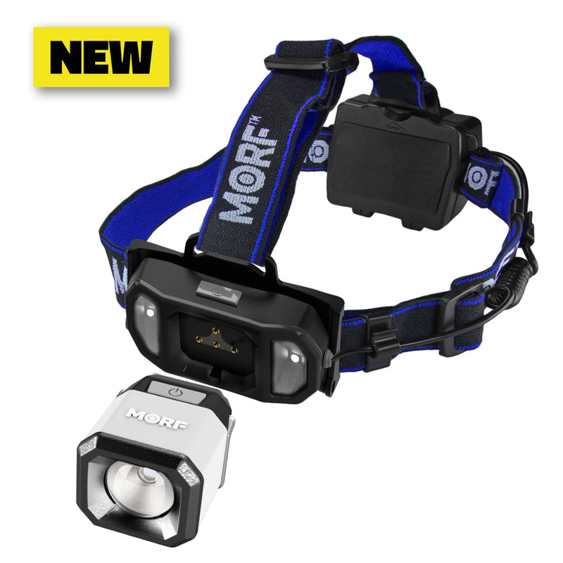 MORF L650 REMOVABLE HEADLAMP AND LANTERN - Police Security Flashlights